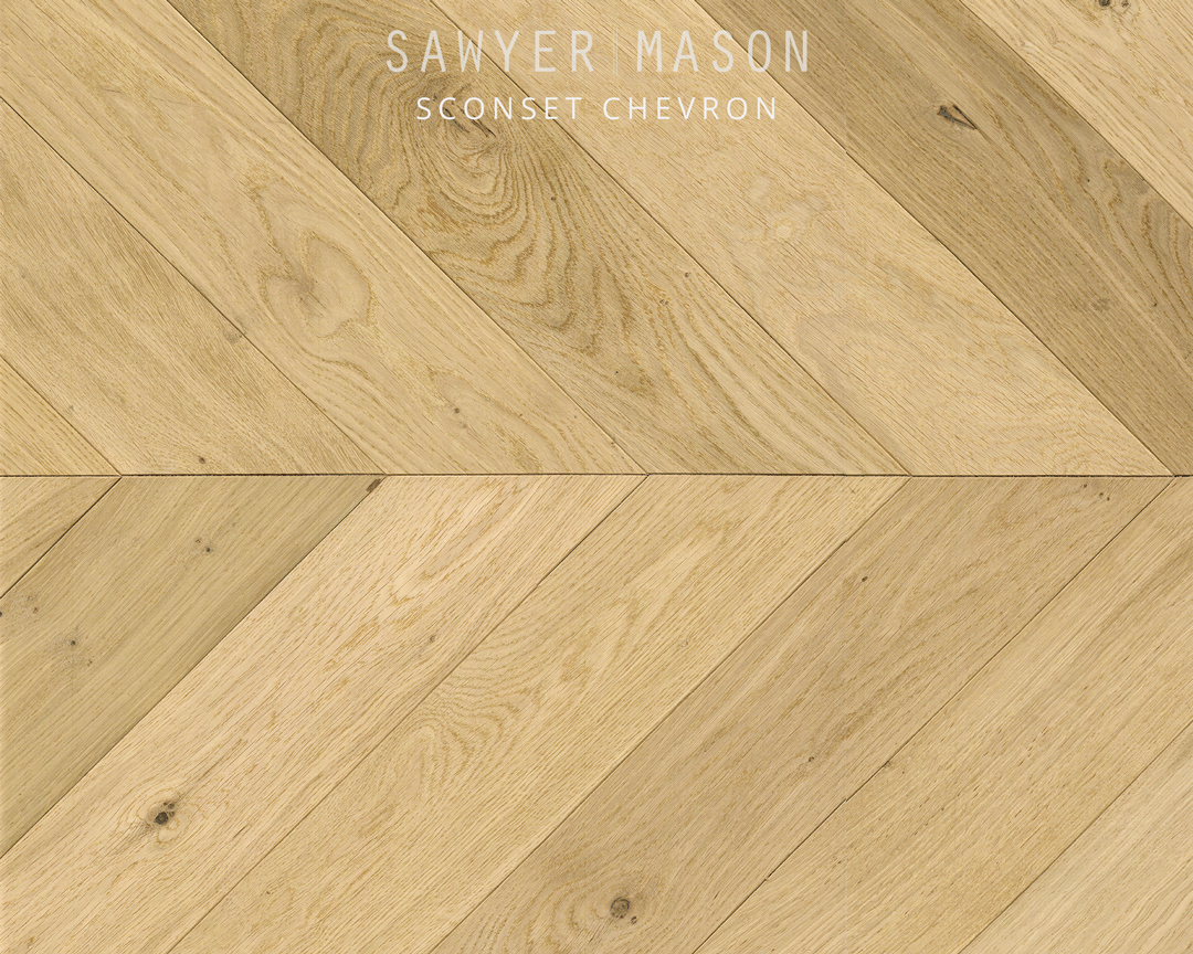 Sconset Chevron Pattern Floors | Sawyer Mason Structured Flooring